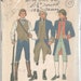 Simplicity 6741 Military 1700s Reenactment Costume Pattern - Etsy