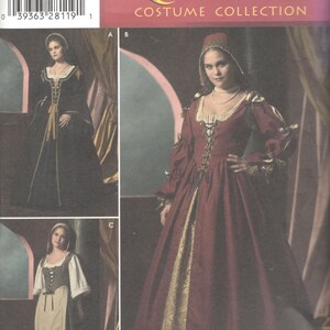 Simplicity 4488 Renfaire Renaissance Costume Pattern Princess Dress ...