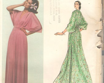 Simplicity 5010 1970s Misses Oriental Cheongsam Dress Pattern Keyhole ...