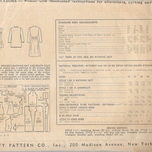 Simplicity 4624 1940s Misses Sweetheart Neck One Piece Swimsuit Pattern ...