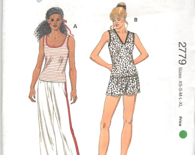 Simplicity 7940 1 Hour Womens Pajamas Pullover Nightshirt and Lounge ...