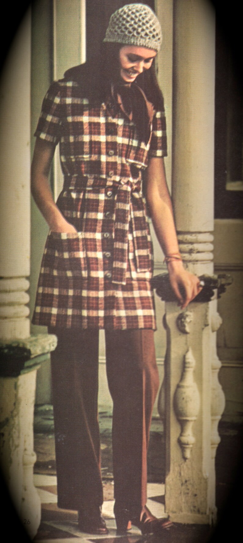 Vogue 2370 1970s Misses Midriff Jumpsuit and Coatdress Pattern - Etsy