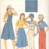 Butterick 3029 1970s Jr Misses Mod Dress Jacket Blouse Pants Shorts ...