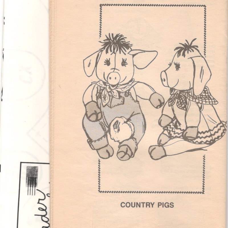 Pig Sewing Pattern - Etsy