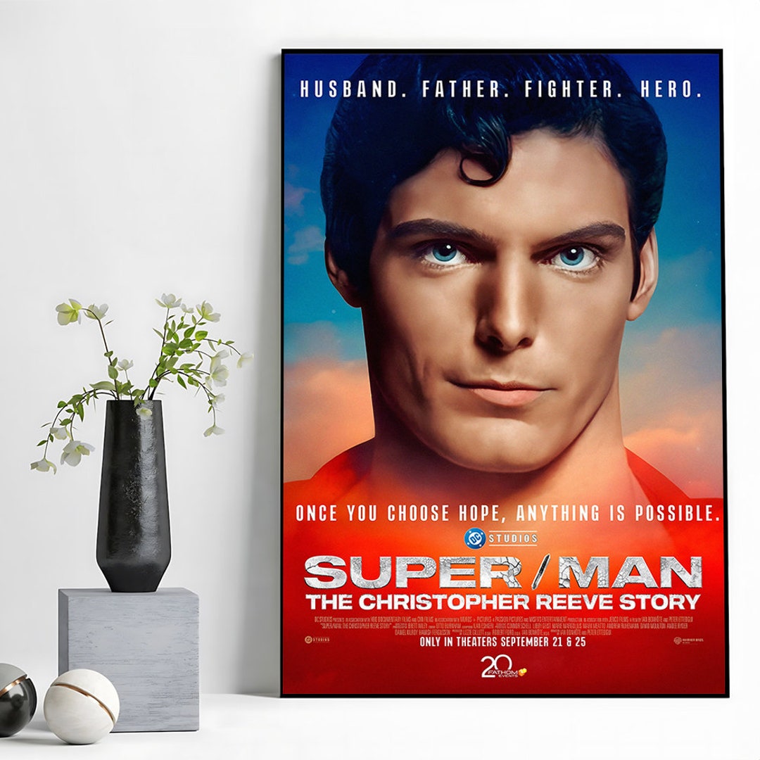 The Christopher Reeve Story Movie Posters/2024 Movie/classic Poster ...