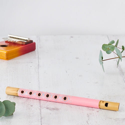 Pastel Coloured Indonesian Recorder Bamboo Flute 30cm - Etsy