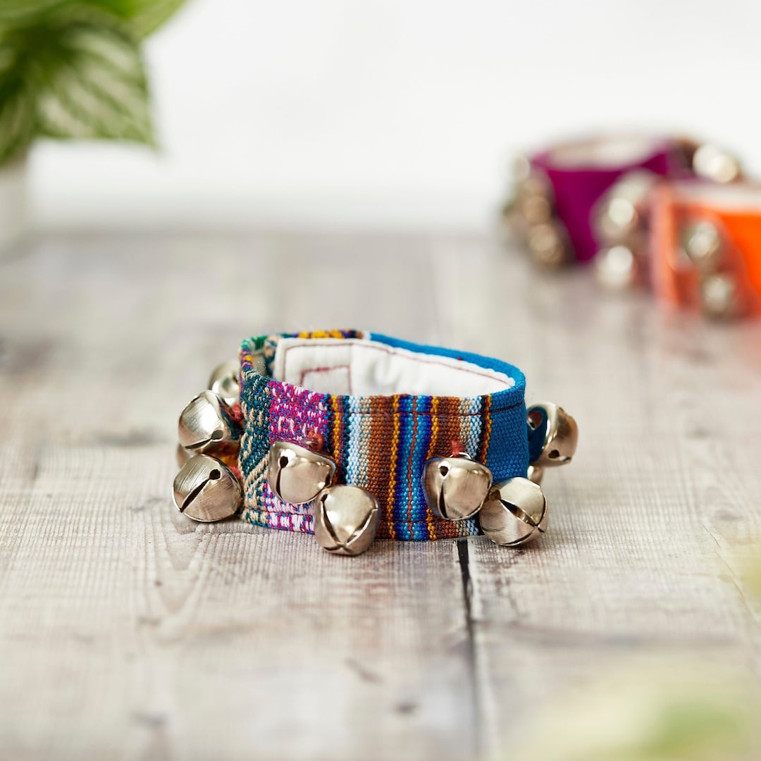 Hand Crafted Peruvian Wrist or Ankle Bells | 12 Bells Ethically Sourced ...