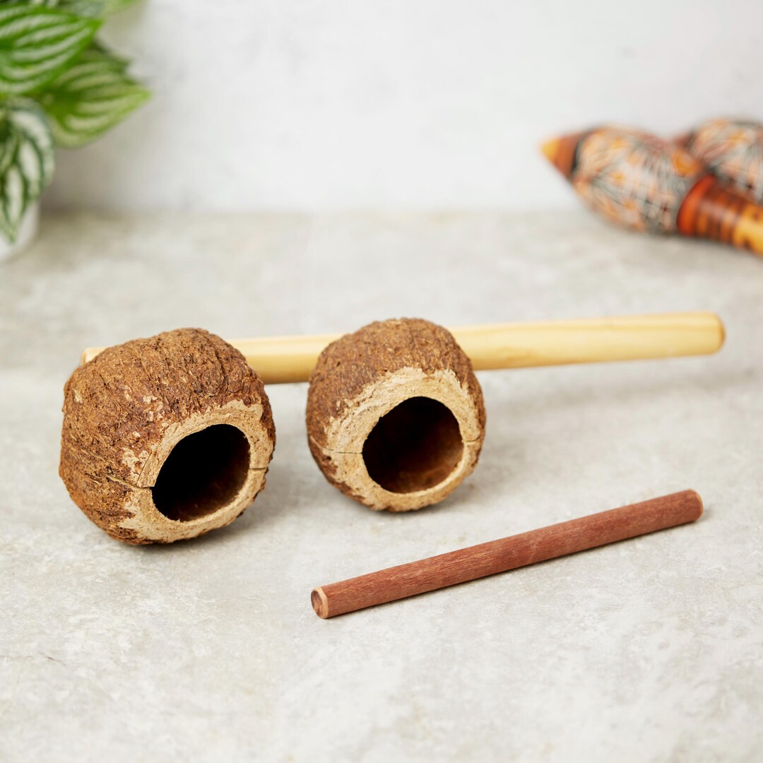 Agogo Castanha Marcos Rio Seed Nut Husk With Beaters - Etsy