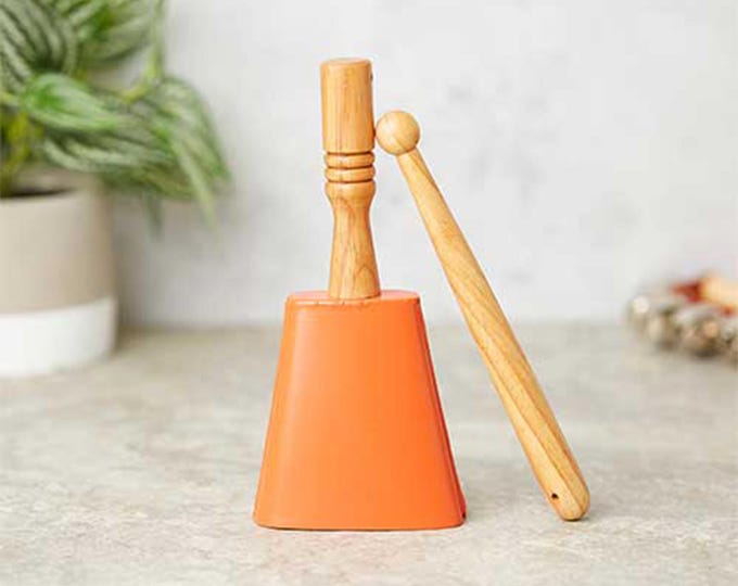 West African Double Bell, Agogo Bells, Cowbell, Gankogui Double Bell ...