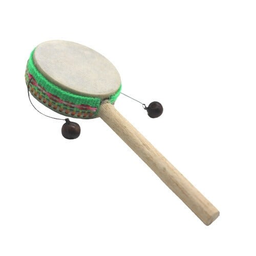 Small Peruvian Monkey Twist Drum Shaker Peru World Percussion Musical ...