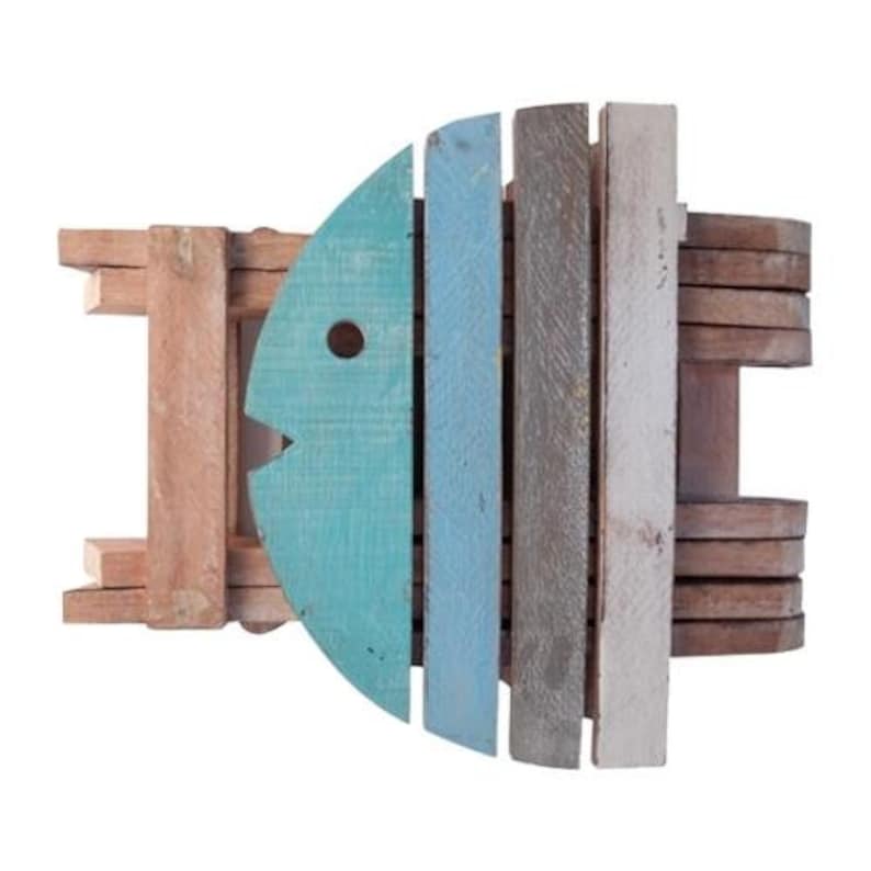 Handmade Folding Fish Stool Side Table Great Gift 40cm - Etsy