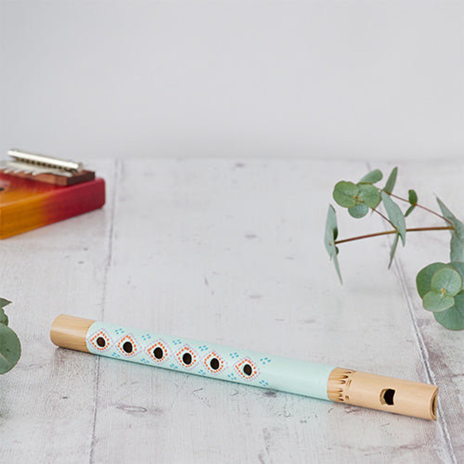 Pastel Coloured Indonesian Recorder Bamboo Flute 30cm - Etsy