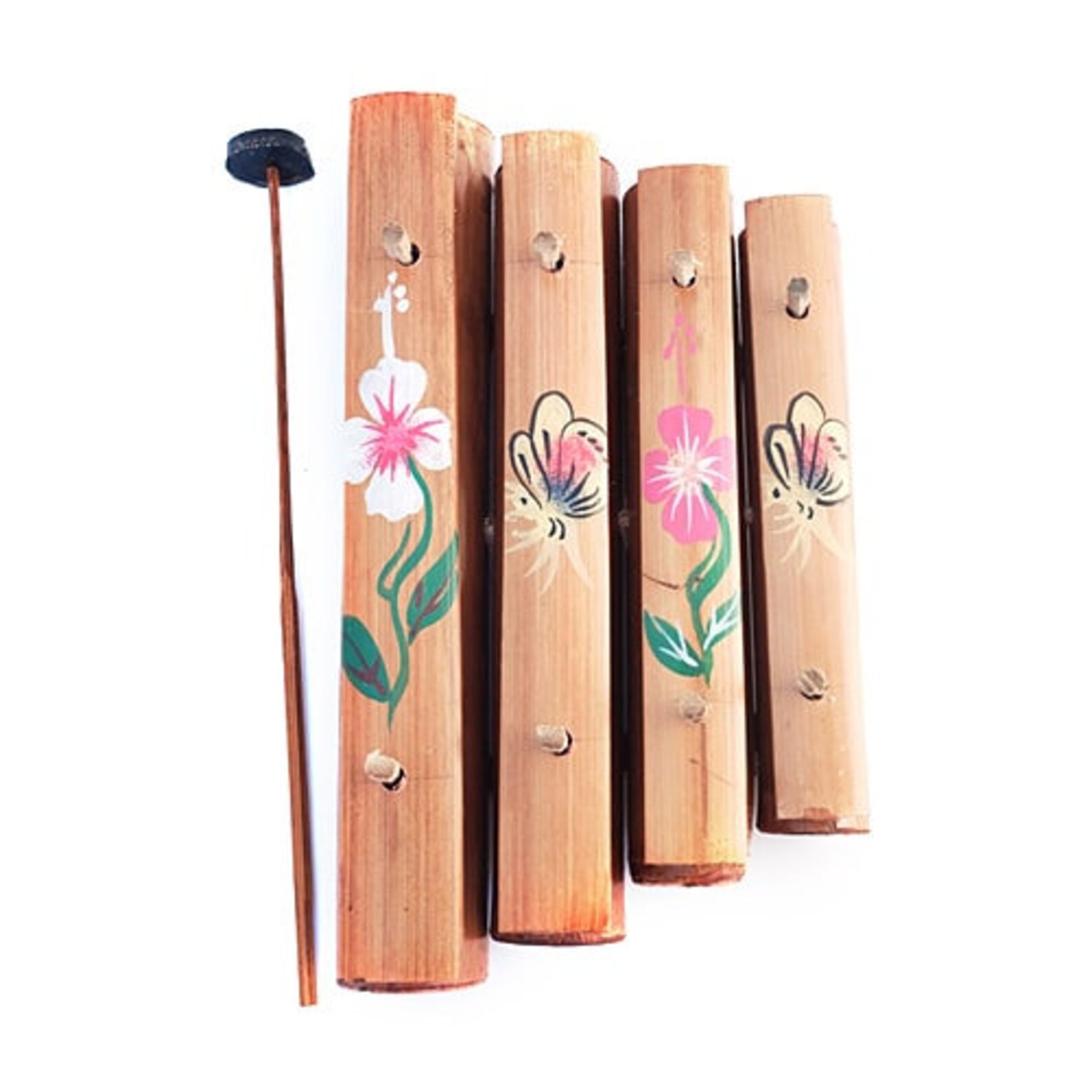 Rindik Bunga Xylophone With Beaters Music Instrument - Etsy