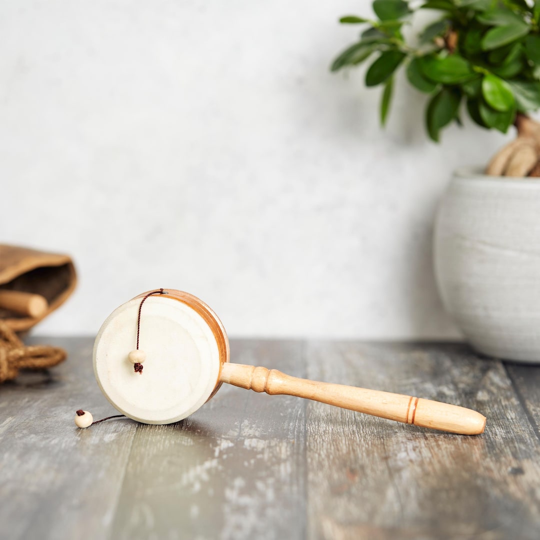 Handmade Monkey Drum Twist Shaker – Unique Musical Instrument From ...