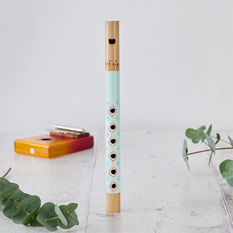 Pastel Coloured Indonesian Recorder Bamboo Flute 30cm - Etsy