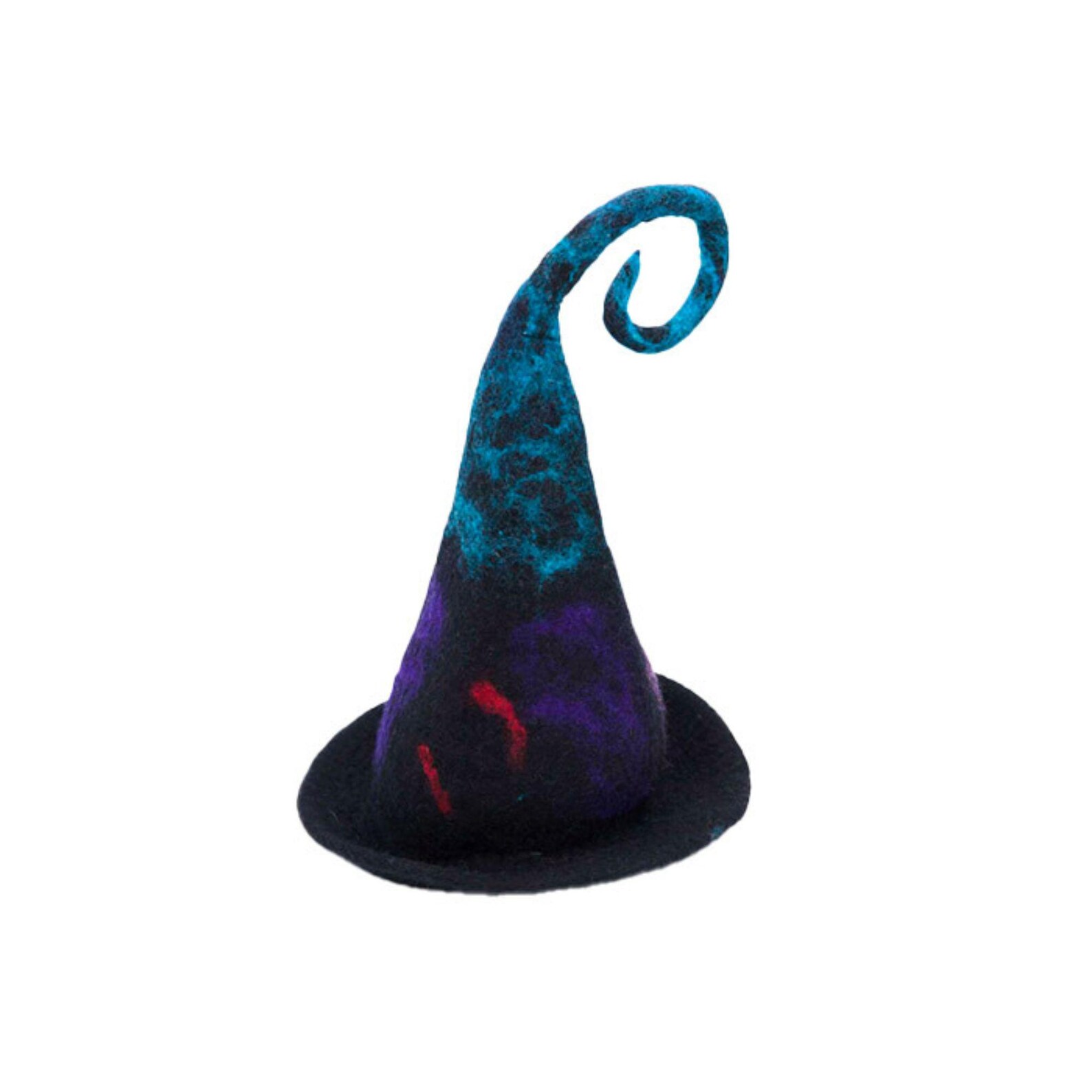 Festival Felt Witchy Pointy Cap Hat 100% Wool - Etsy