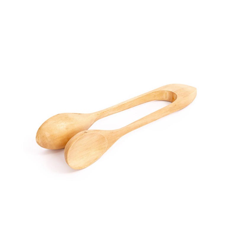 Wooden Spoon Shape Clapper Musical Instrument Percussion Gift - Etsy