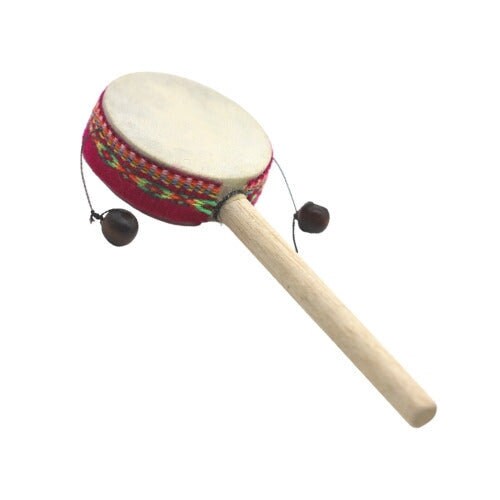 Small Peruvian Monkey Twist Drum Shaker Peru World Percussion Musical ...