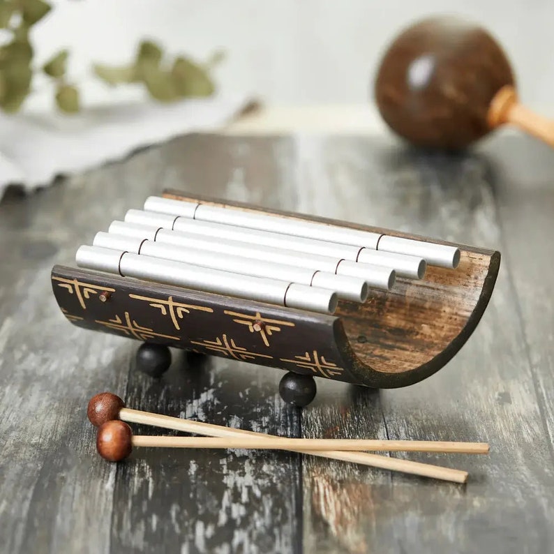 5-note Balinese Gamelan Musical Percussion Instrument - Etsy