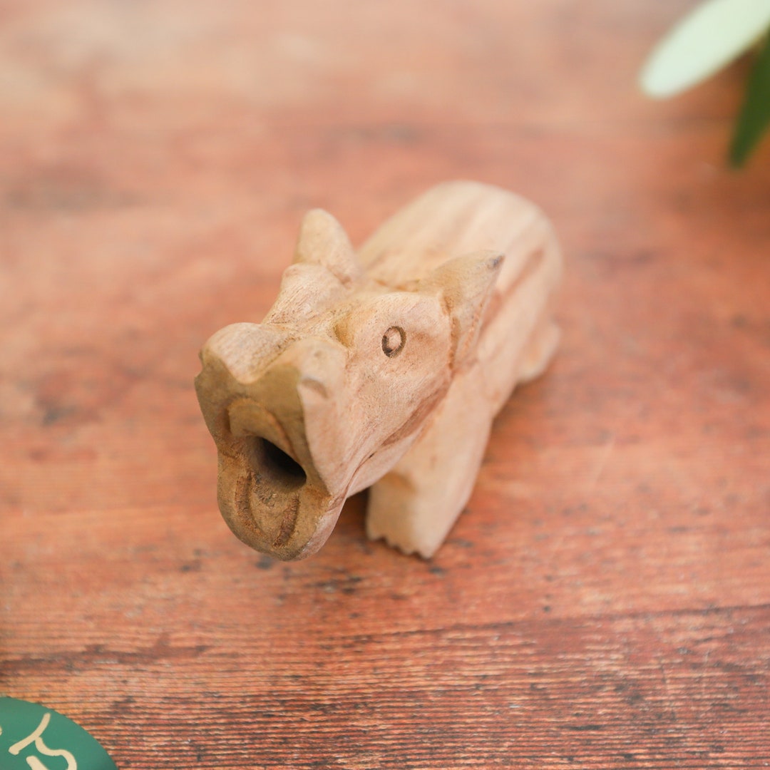 Hog Pig Musical Whistle Flute Ornament– Novelty Music Gift 7cm - Etsy