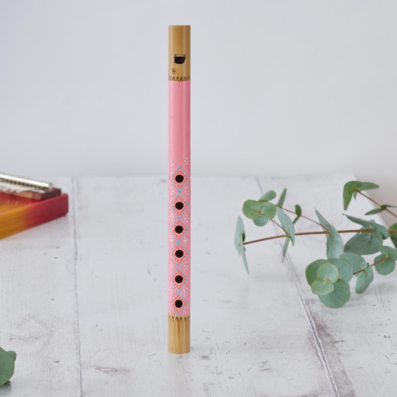 Pastel Coloured Indonesian Recorder Bamboo Flute 30cm - Etsy