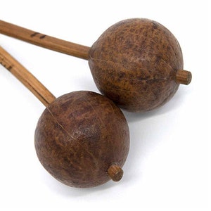 Double Televi Cabassa Gourd Shaker Beaded Rattle Music Instrument 25cm ...