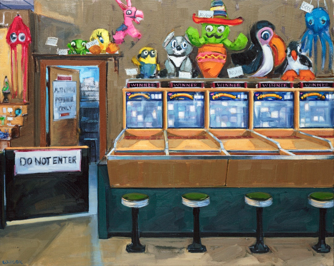 Winner Fine Art Print - Arcade Art, Nostalgia, Vintage Games - Etsy