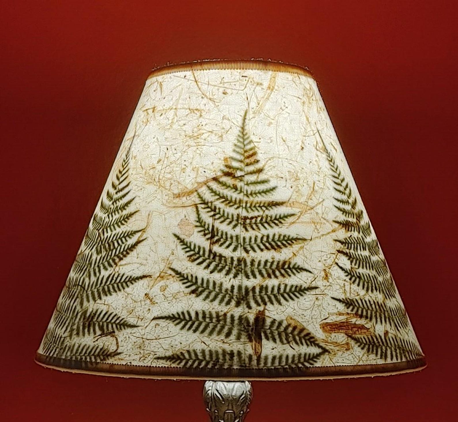 41008 Handmade Botanical Lamp Shade - Etsy