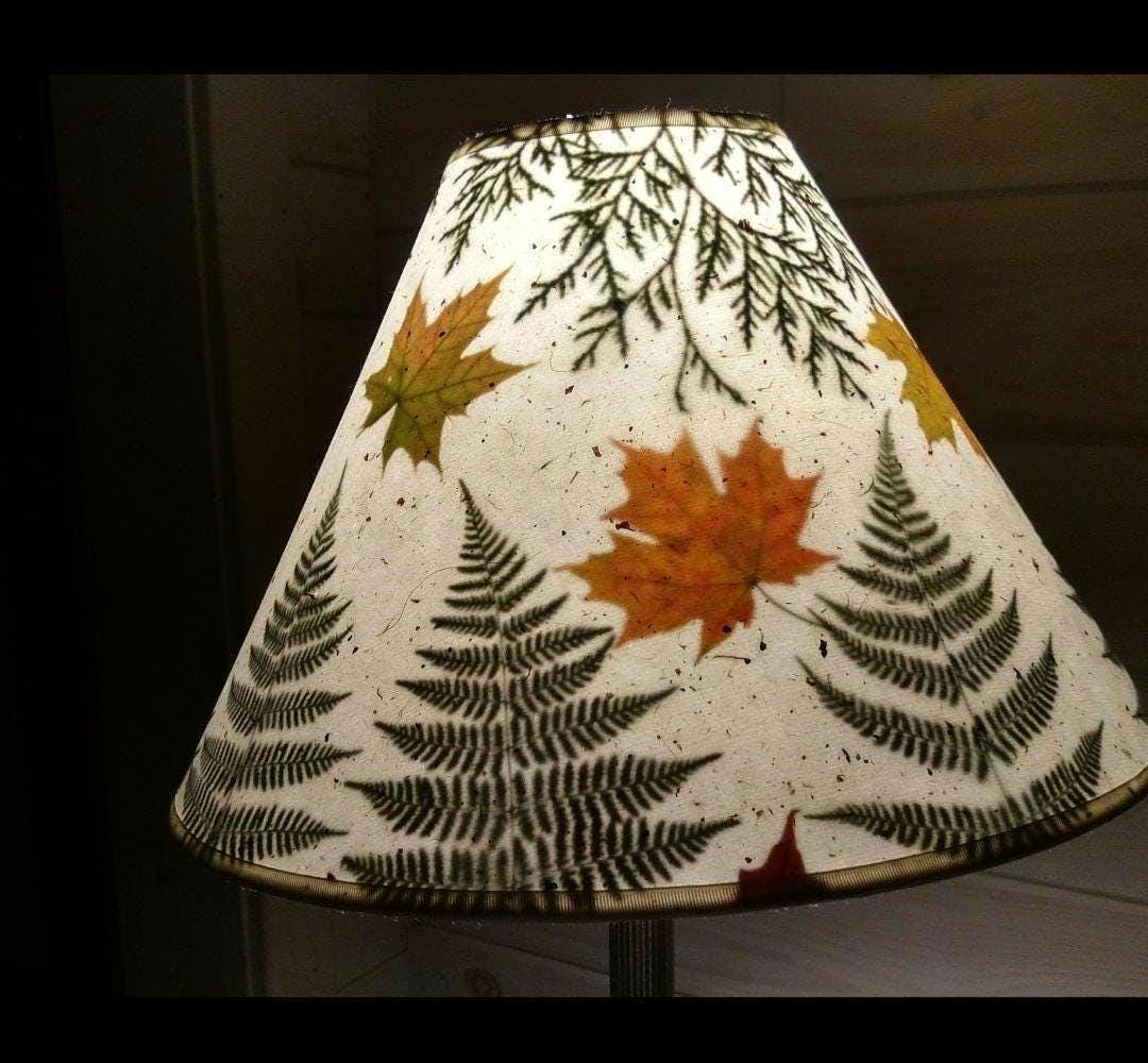 51510 Handmade Botanical Lamp Shade - Etsy
