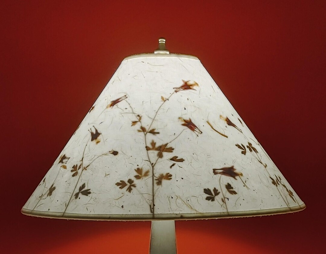 41610 Handmade Botanical Lamp Shade - Etsy