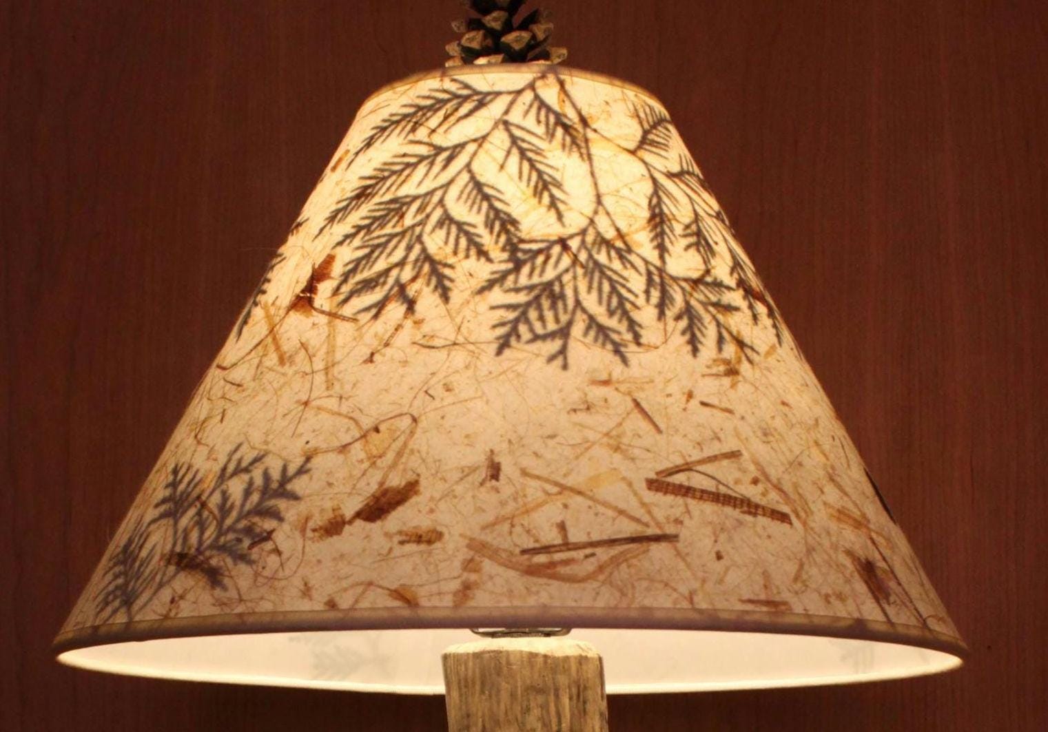51510 Handmade Botanical Lamp Shade - Etsy