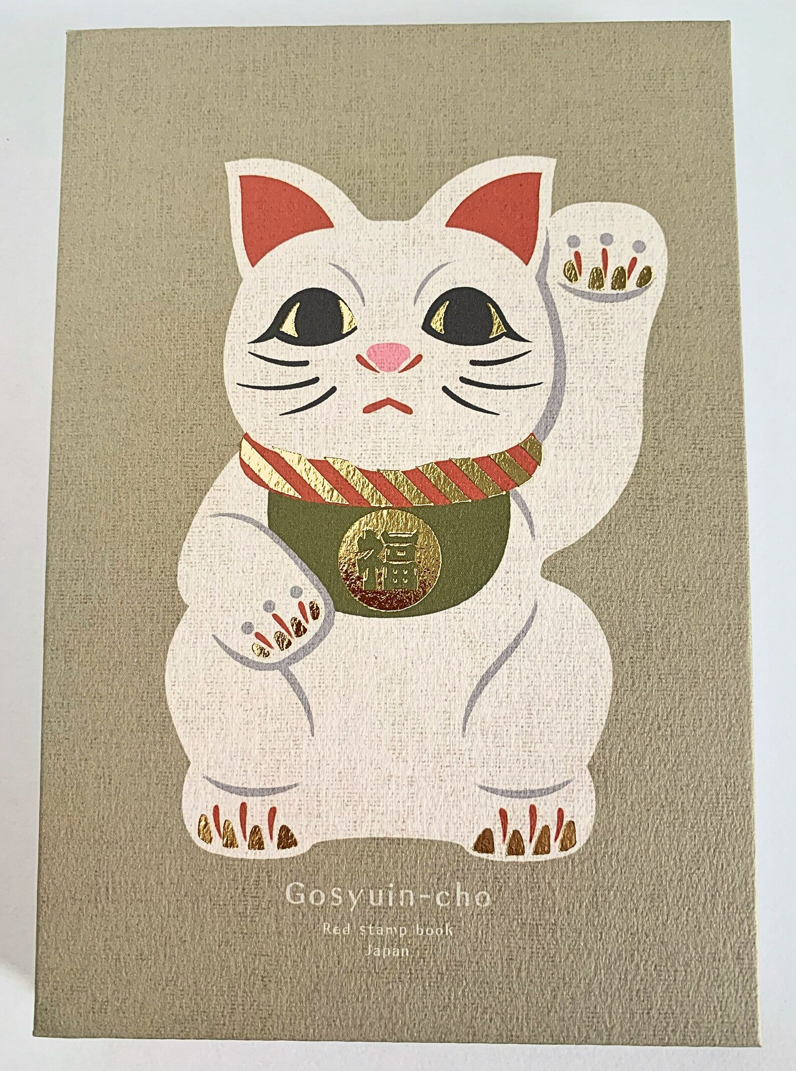 Goshuin Travel Notebook With Manekineko - Etsy