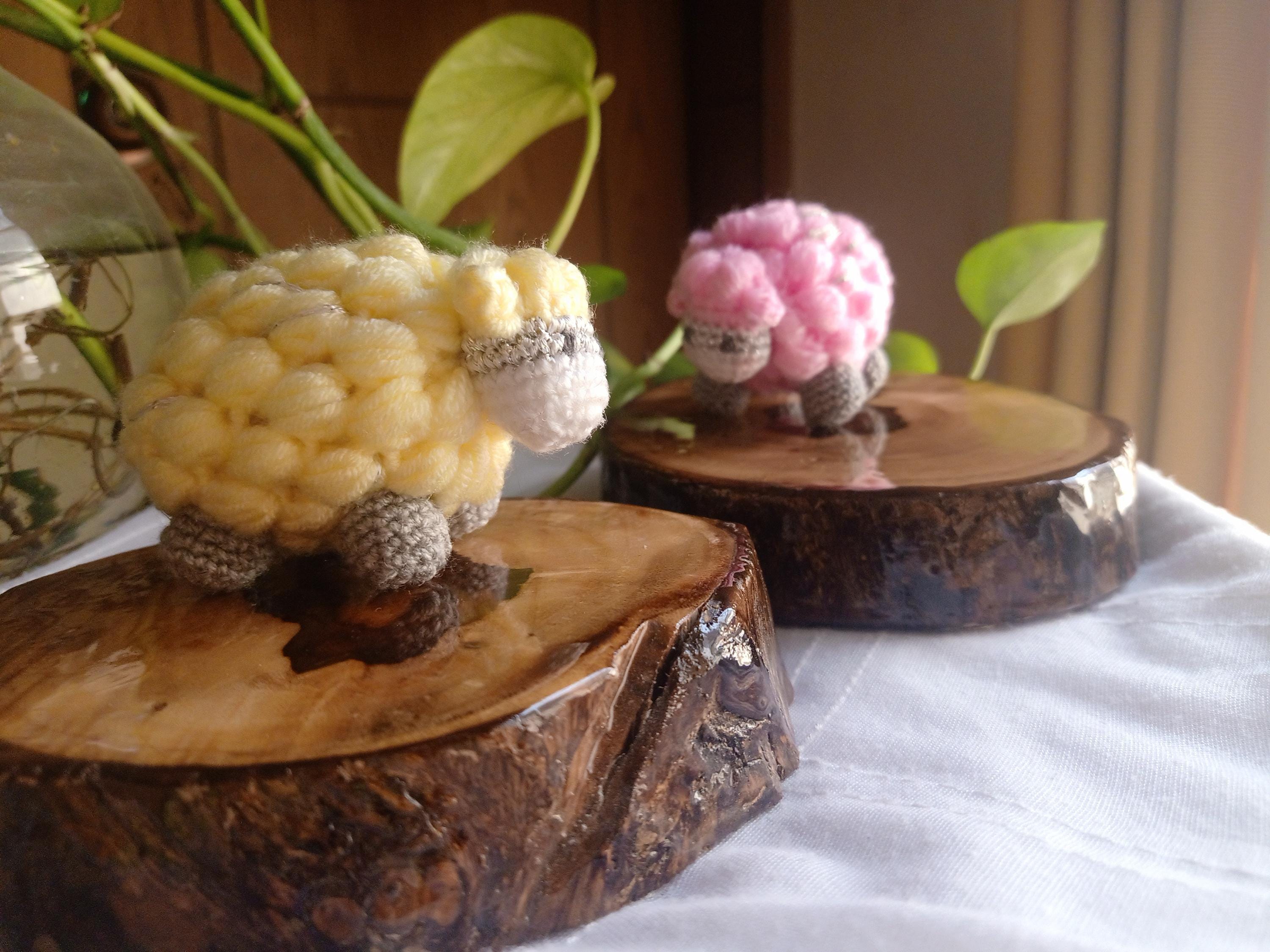 Puff Stitch Sheep Crochet Pattern. Crochet Your Own Flock of Fuzzy Farm ...