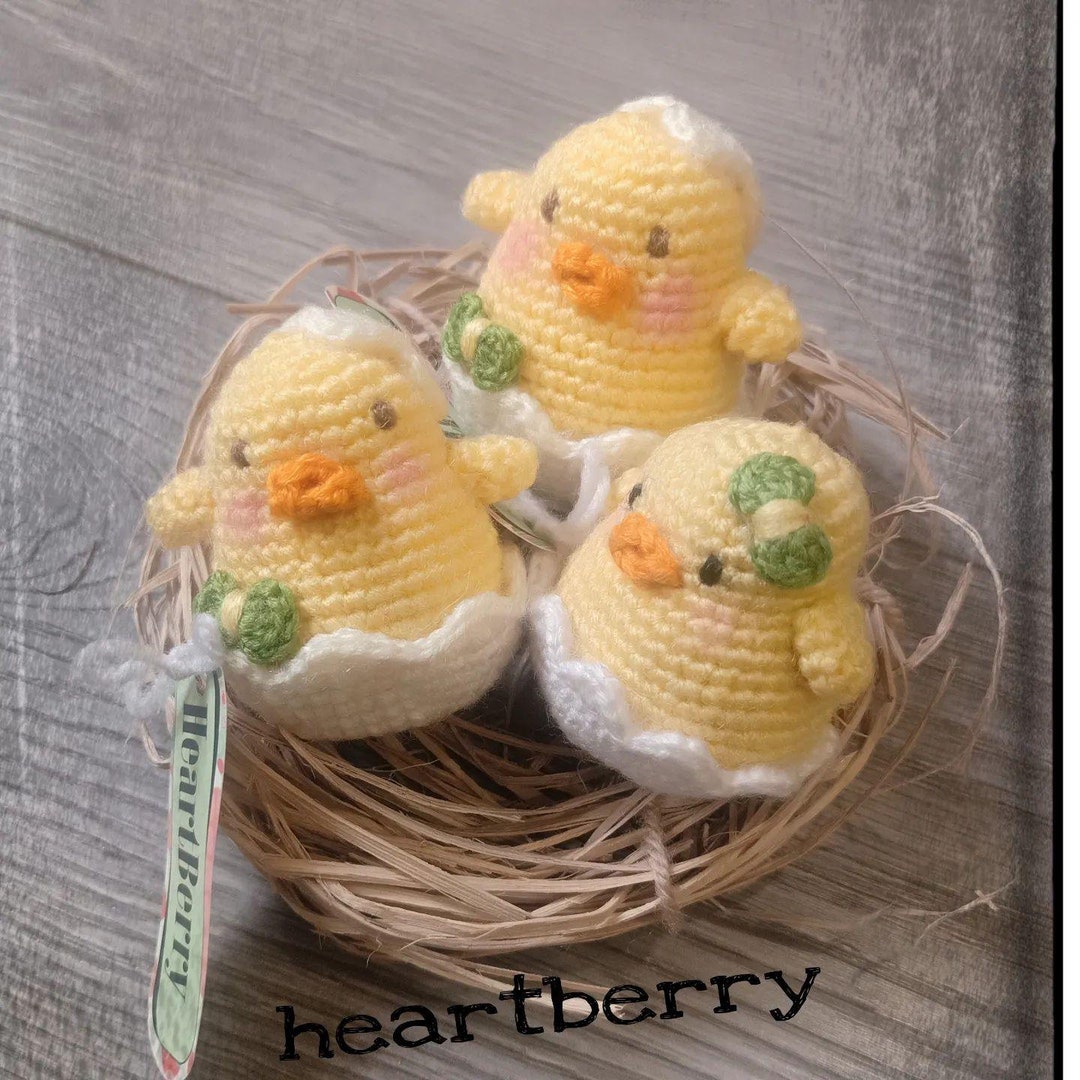 Crochet Amigurumi Chick Pattern - Etsy