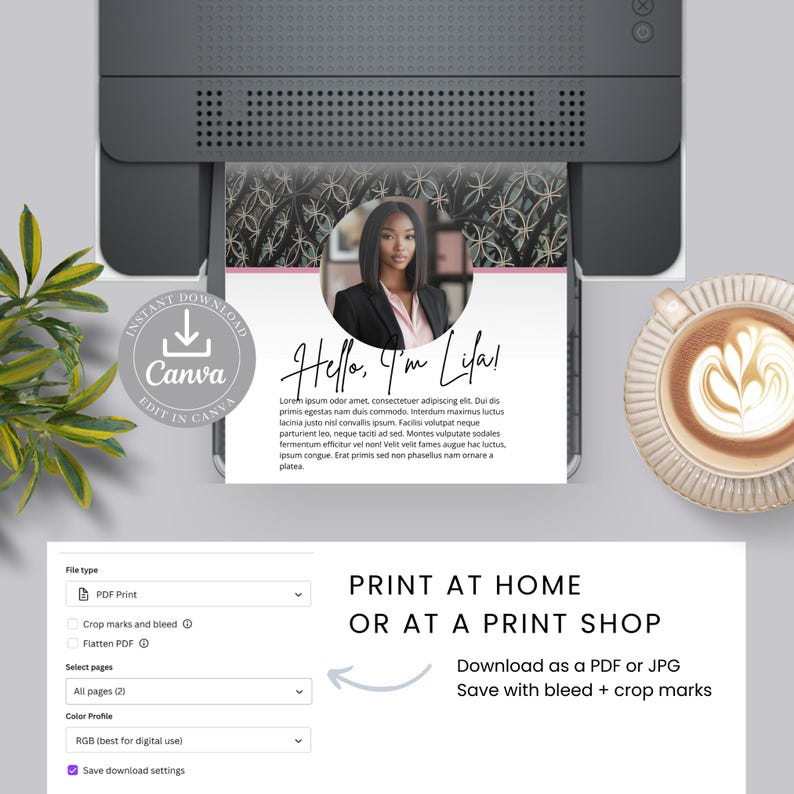 Realtor Bio Information Sheet Real Estate Canva Template Agent Bio ...