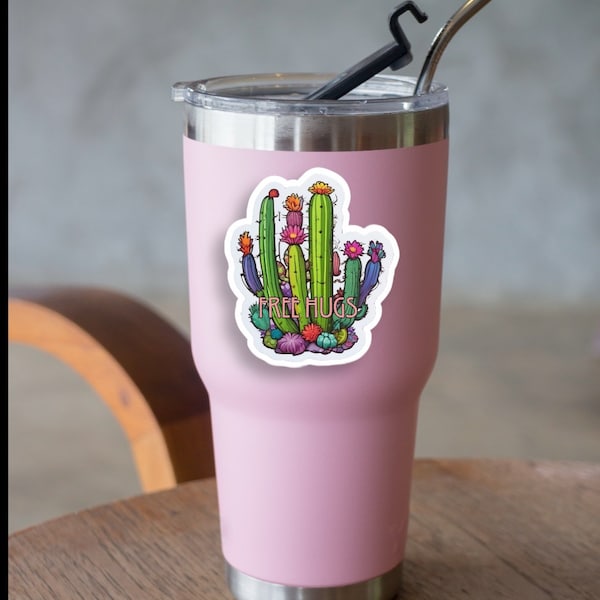 Cactus Sticker - Etsy