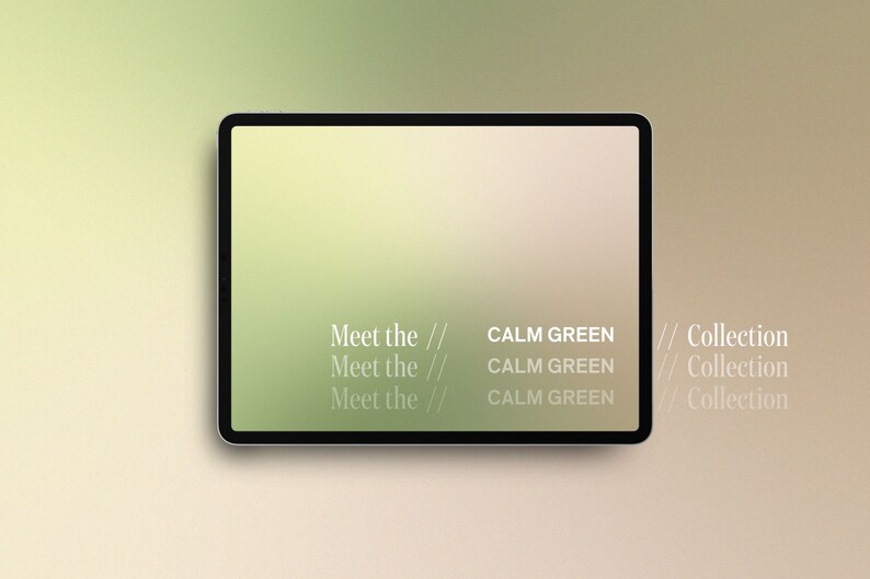 12 Earthy Green Brown Gradient Backgrounds With Noise Texture, Grainy ...
