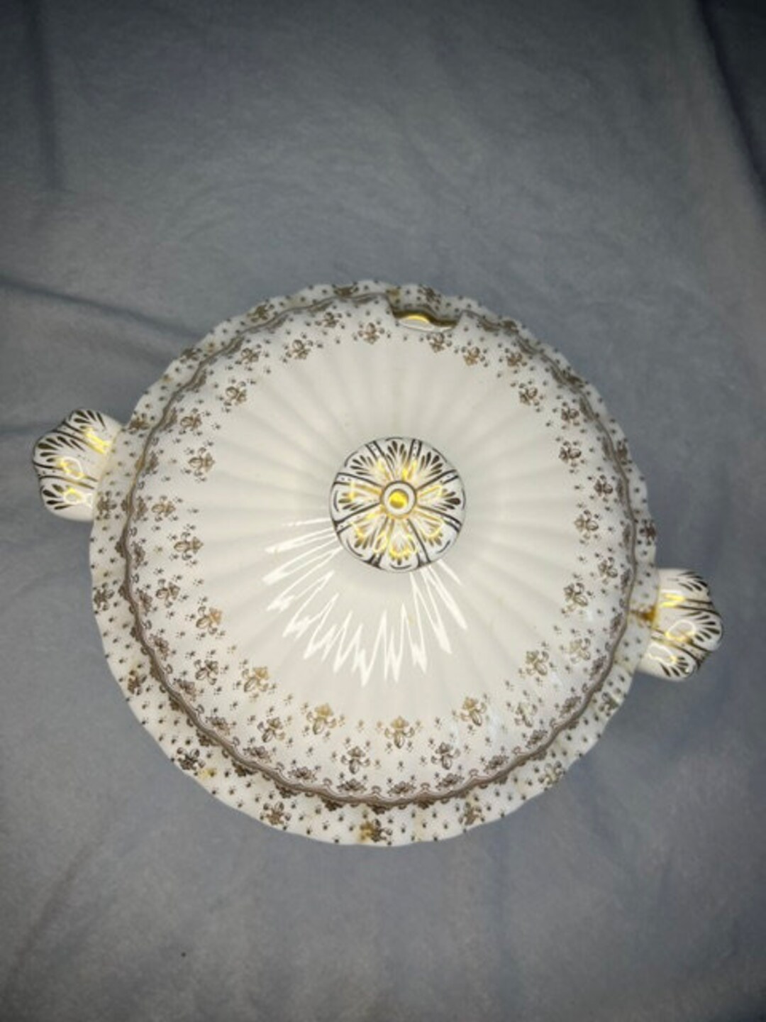 Antique Spode Fleur-de-lys Soup Tureen With Gold Decorations - Etsy