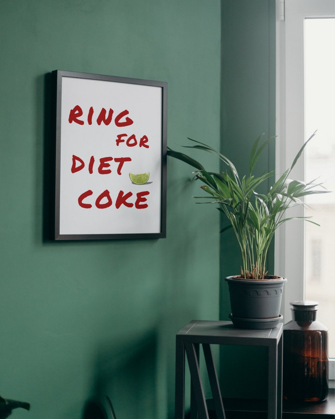 Printable Ring for Diet Coke Lime Poster - Etsy