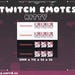 Cute White Cat Hi Emote Twitch Emote Discord Emote Youtube Emote Kawaii ...