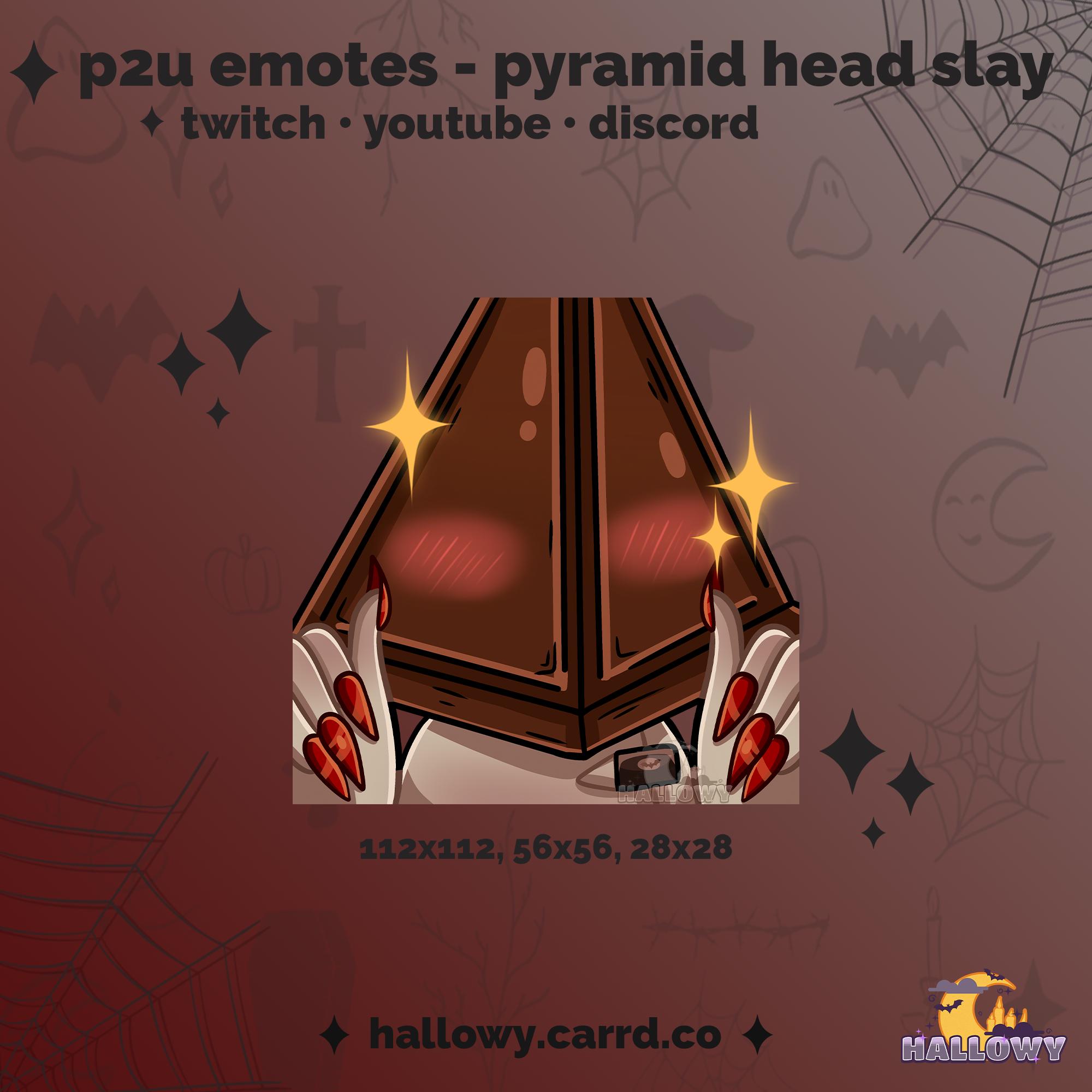Premade DBD Twitch Emote - Pyramid Head Slay Twitch Emote - Premade ...