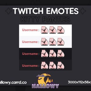 Cute Anime Thick Thighs Emote | Twitch Emote | Discord Emote | Youtube ...