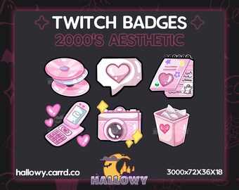 Cute Peach Badges for Twitch | Subscriber Badges | Sub Badges for ...