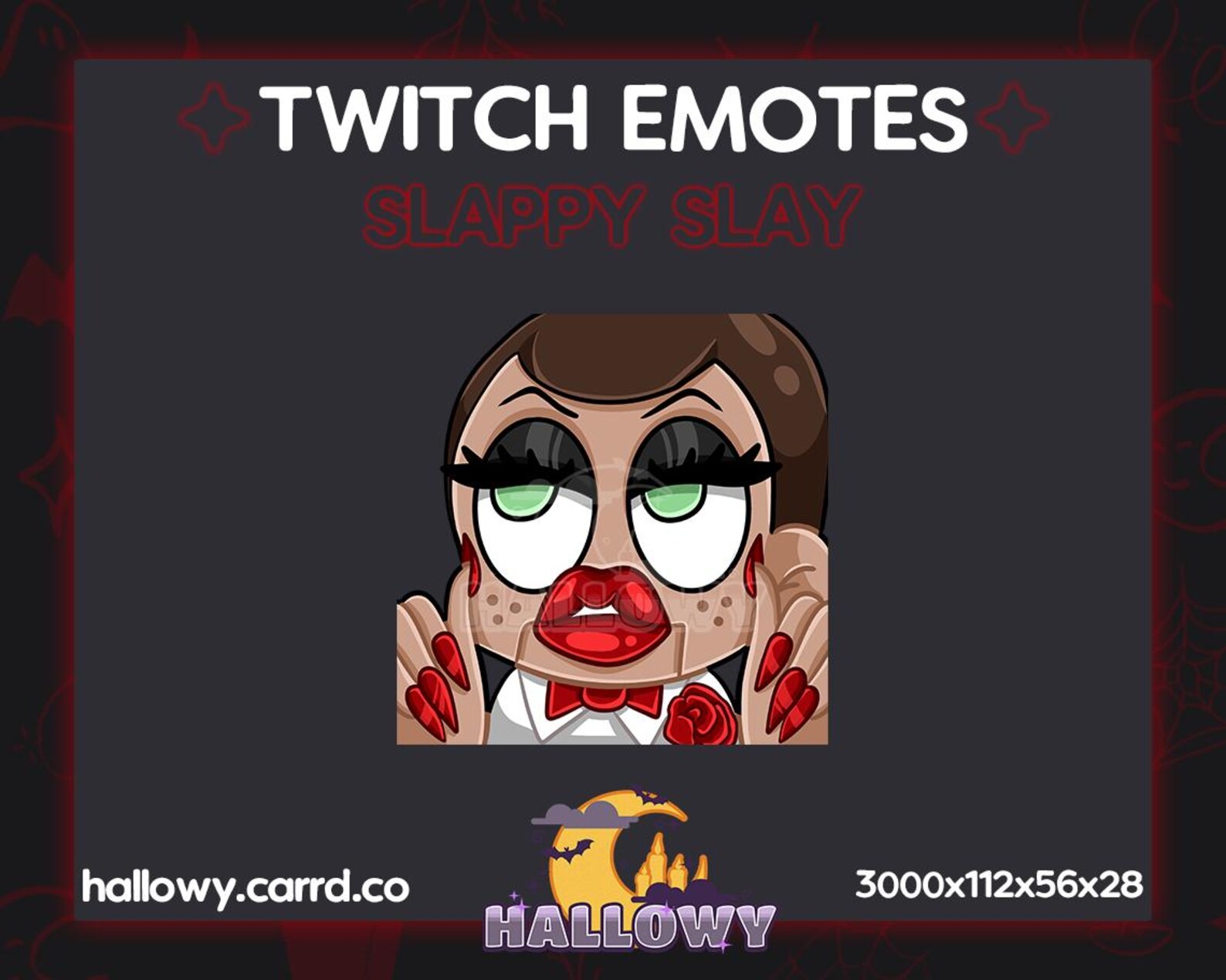 Sloppy Slay Emote | Twitch Emote | Discord Emote | Youtube Emote ...