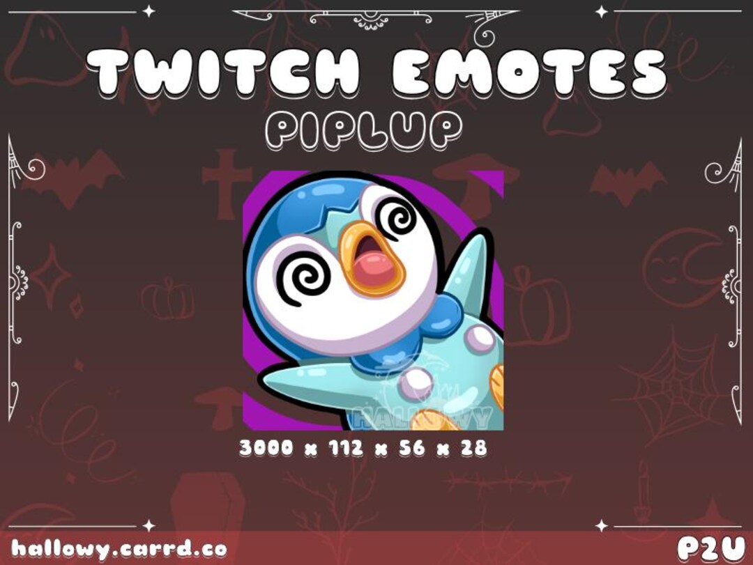Cute Anime Crazy Piplup Emote Twitch Emote Discord Emote Youtube Emote ...