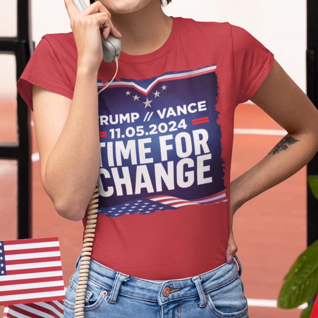 Trump Vance 2024 Election Shirt, Pro-trump Campaign Tee, Patriotic ...