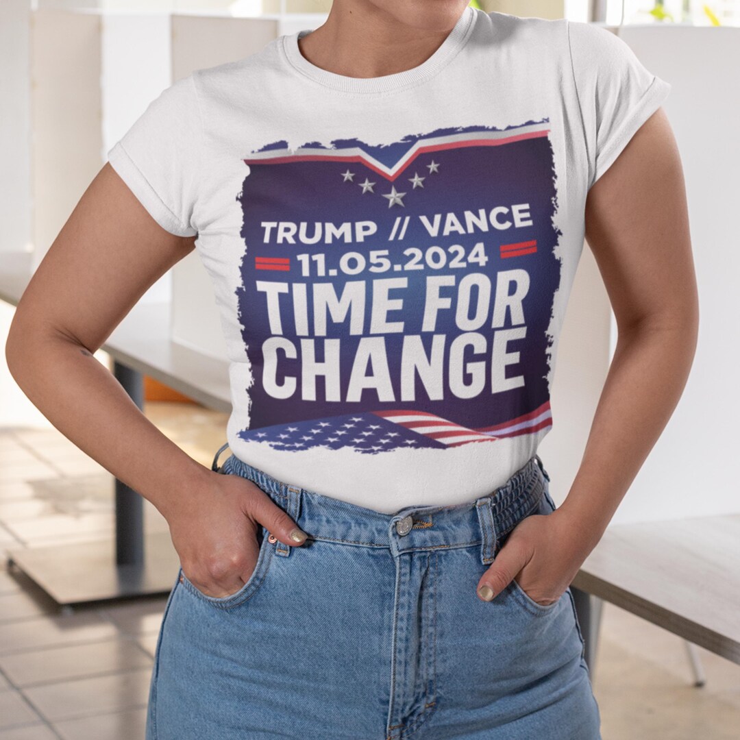 Trump Vance 2024 Election Shirt, Pro-trump Campaign Tee, Patriotic ...
