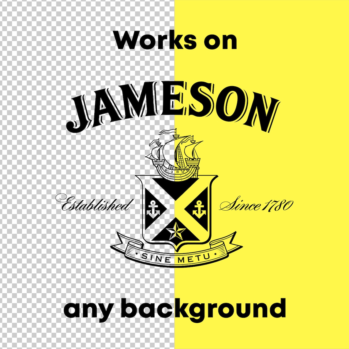 Jameson Irish Whiskey Label SVG. Jameson Bundle Set SVG, Png, Webp, Pdf ...