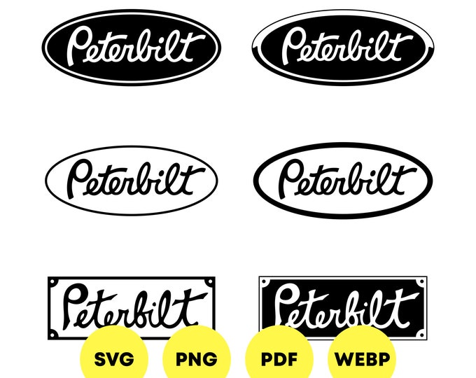 Peterbilt Svg, Peterbilt Dxf, Peterbilt Png, Peterbilt Cut File ...