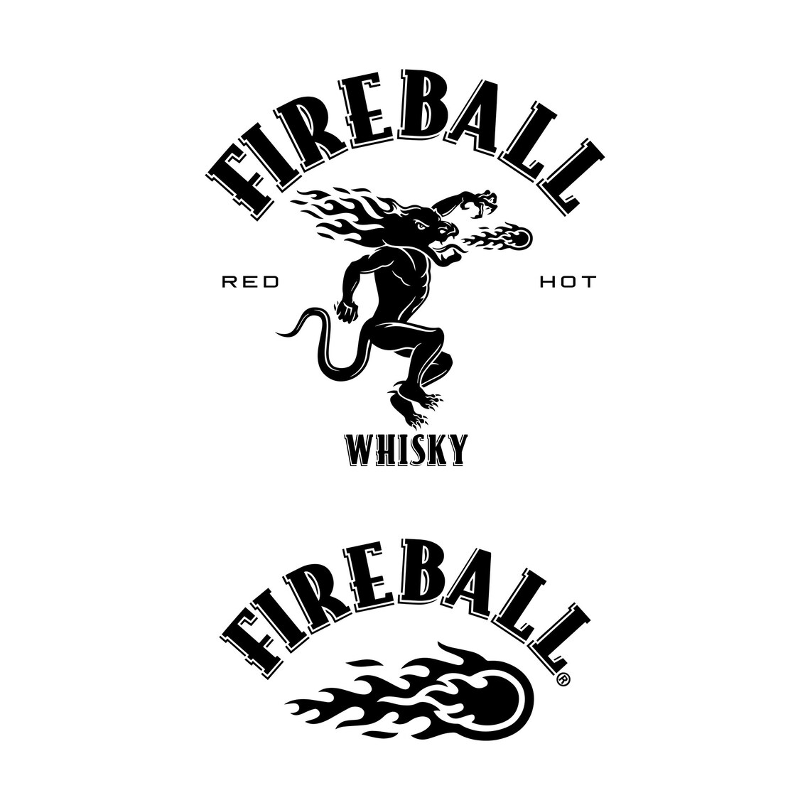 Fireball Whisky SVG Bundle. Fireball Whisky Bundle Set SVG, Png, Webp ...
